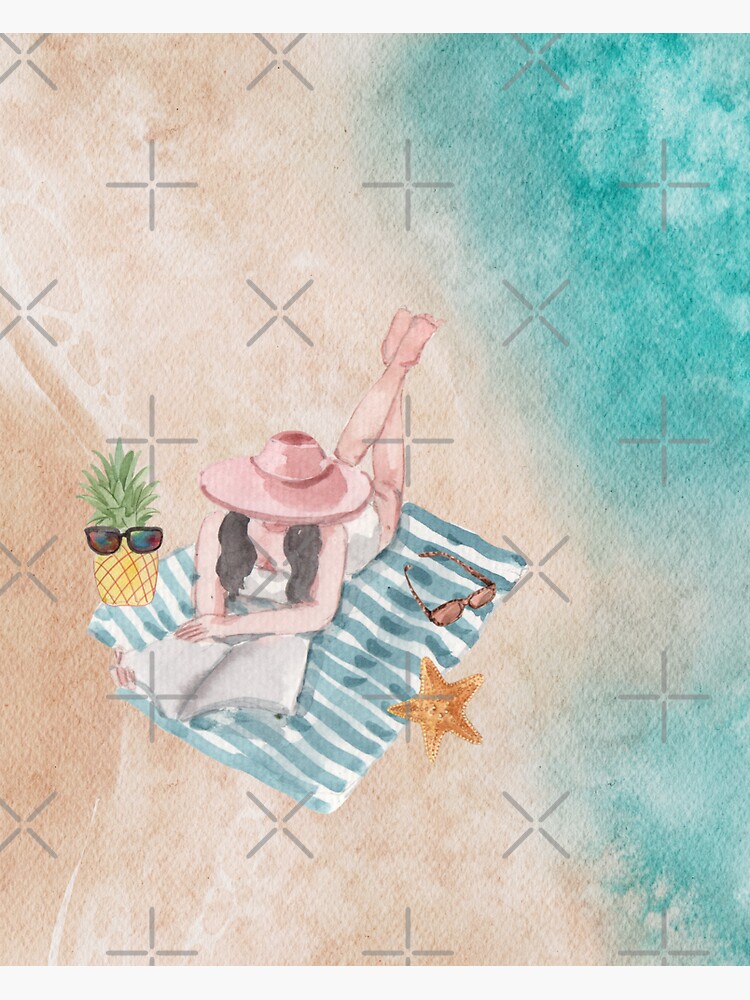 "Beach Fun" Sticker for Sale by my-visuals | Redbubble