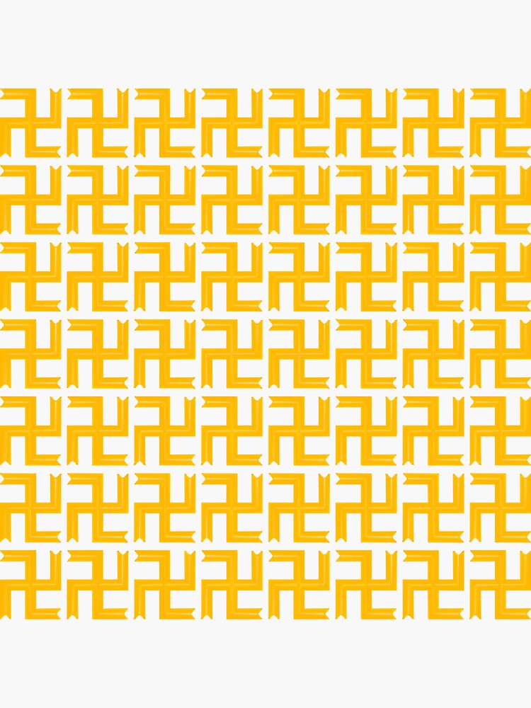 "Tokyo Manji Gang - Symbol Pattern (Gold) " Sticker by TimothyMcc2800 ...