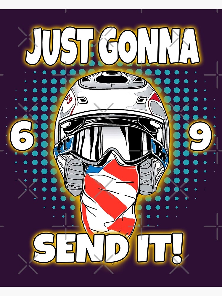 Póster «Solo voy a enviarlo Uncle Ronnie Mac 69 Dirt Bike Old Fashioned ...