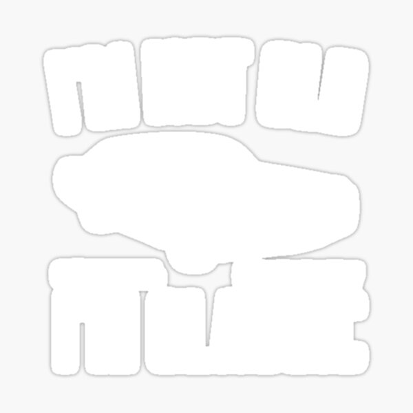 "Old Classic Car Guy Muscle Middle Aged" Sticker by DadJokeDescript ...