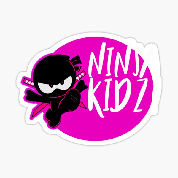 "ninja kidz tv" Sticker for Sale by CubioiDiviic | Redbubble