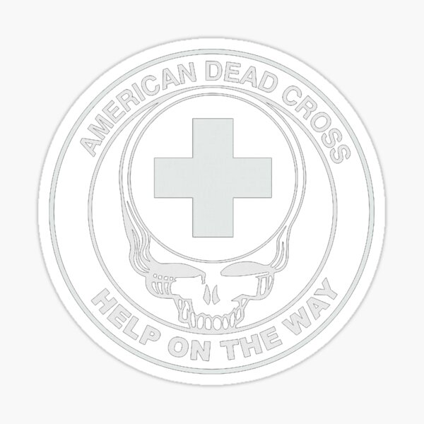 "Dead Cross" Sticker by EdnaWilburn | Redbubble