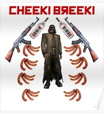 Cheeki Breeki: Posters | Redbubble