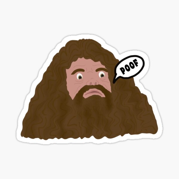 "Half-giant poof" Sticker by rachmach95 | Redbubble