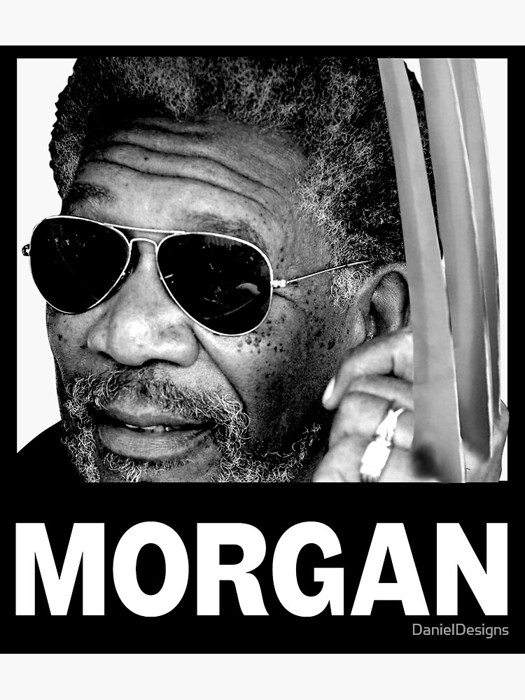 "LOGAN - Morgan Freeman" Sticker for Sale by DanielDesigns | Redbubble