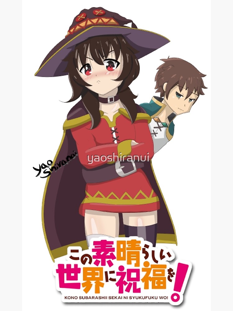 "Megumin" Poster by yaoshiranui | Redbubble