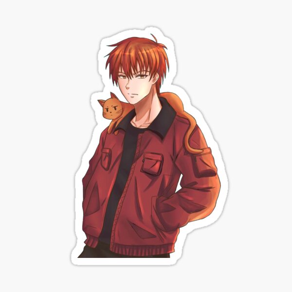 "Kyo Sohma - Fruits Basket" Sticker by OtakuEmporium | Redbubble