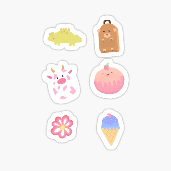 "Cute things" Sticker by Teddy-Kiwi | Redbubble