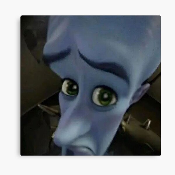 Lienzo «Megamente No meme» de Lamau | Redbubble