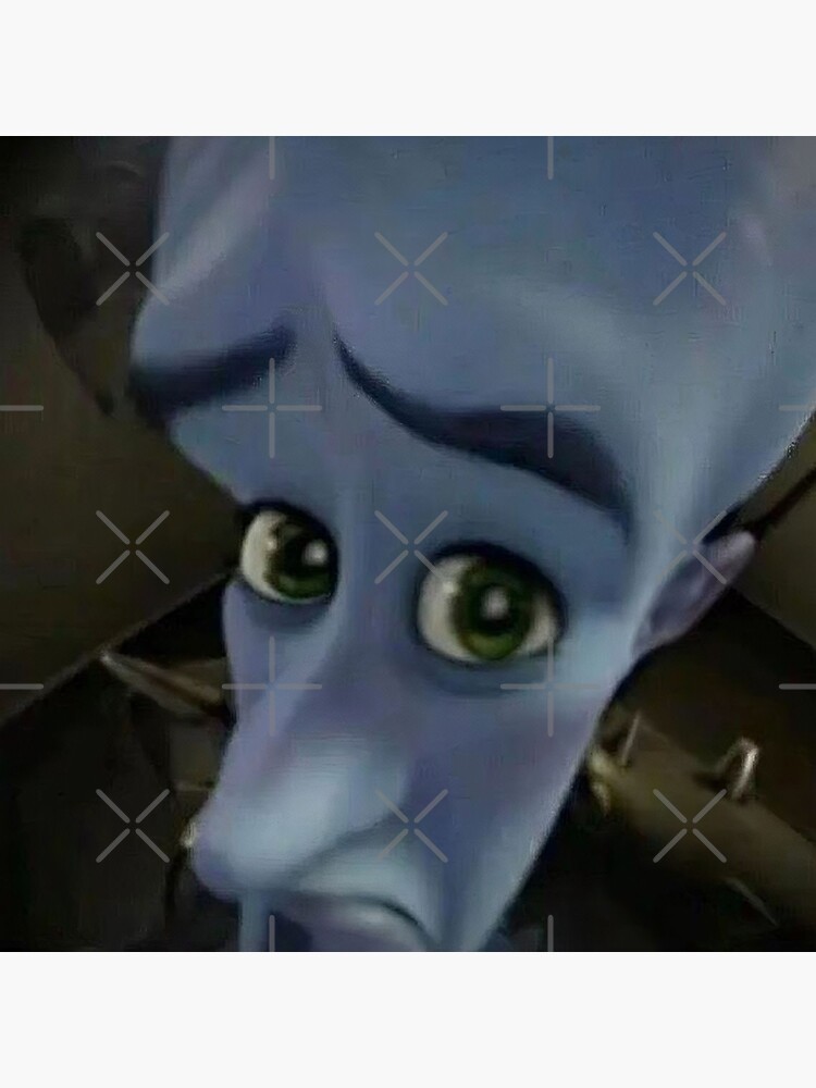 "Megamind No meme" Sticker for Sale by Lamau | Redbubble