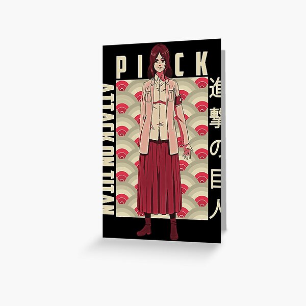 "Attack on Titan - Pieck Finger " Greeting Card by TaraStewar3525 ...