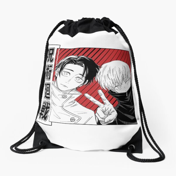 "kawaii Yuta Okkotsu and Toge Inumaki peace sign - jjk cool black and ...