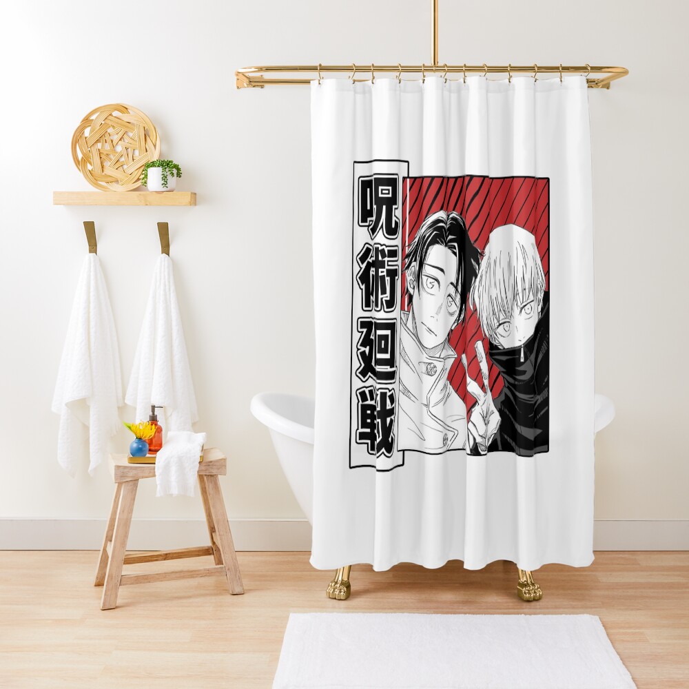 "kawaii Yuta Okkotsu and Toge Inumaki peace sign - jjk cool black and ...