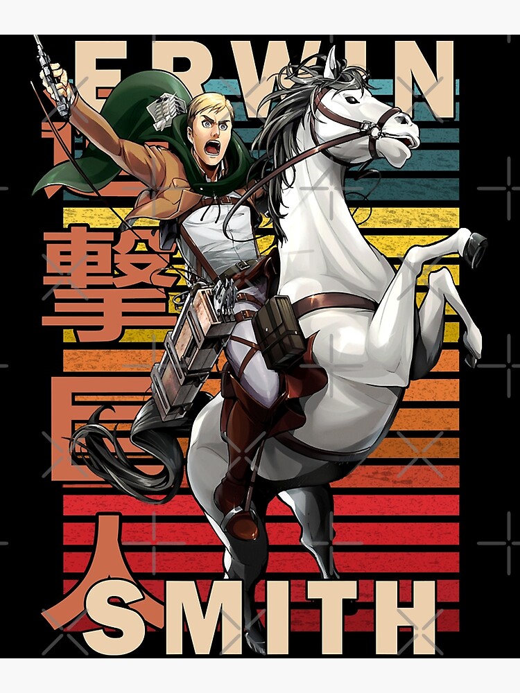 "Convince Profound Scout Commander Strong Erwin Smith Attack On Titan ...