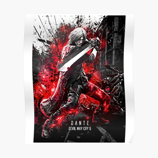 "Devil May Cry" Poster for Sale by DevilMayCrySh | Redbubble