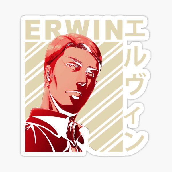 "Convince Profound Scout Commander Strong Erwin Smith Vintage Art Cute ...
