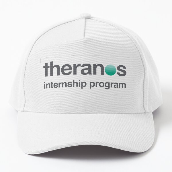 "Theranos Internship Program Sticker, Hat " Cap for Sale by easykay ...