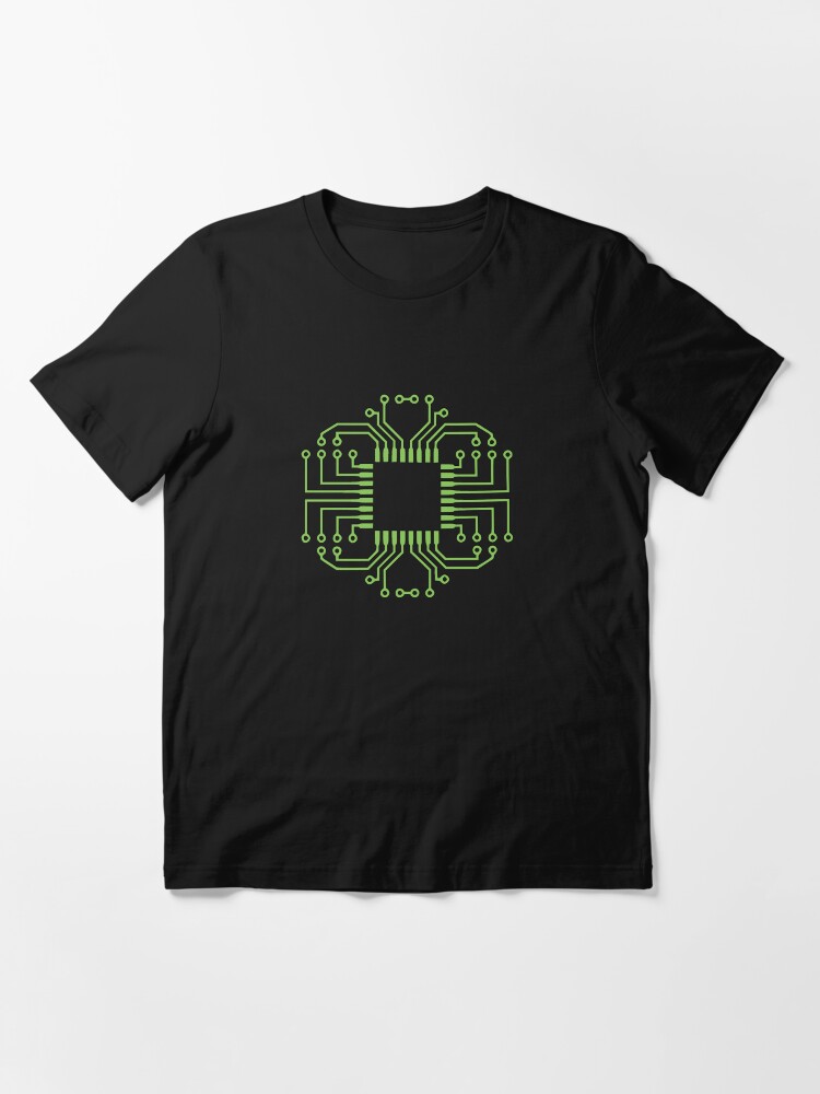 "Electric Circuit Board Processor" T-shirt for Sale by TheShirtYurt ...