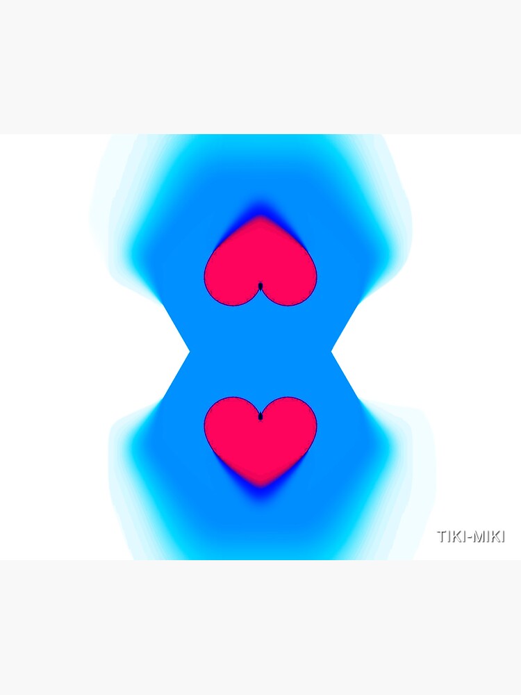"separated hearts" Sticker by TIKI-MIKI | Redbubble