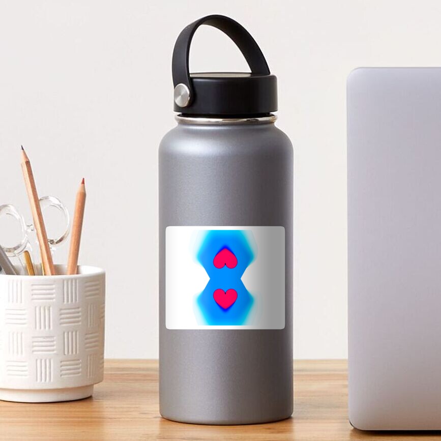"separated hearts" Sticker by TIKI-MIKI | Redbubble
