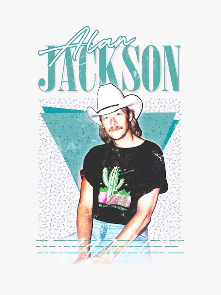 "Alan Jackson" Poster for Sale by AmberrSpindler | Redbubble