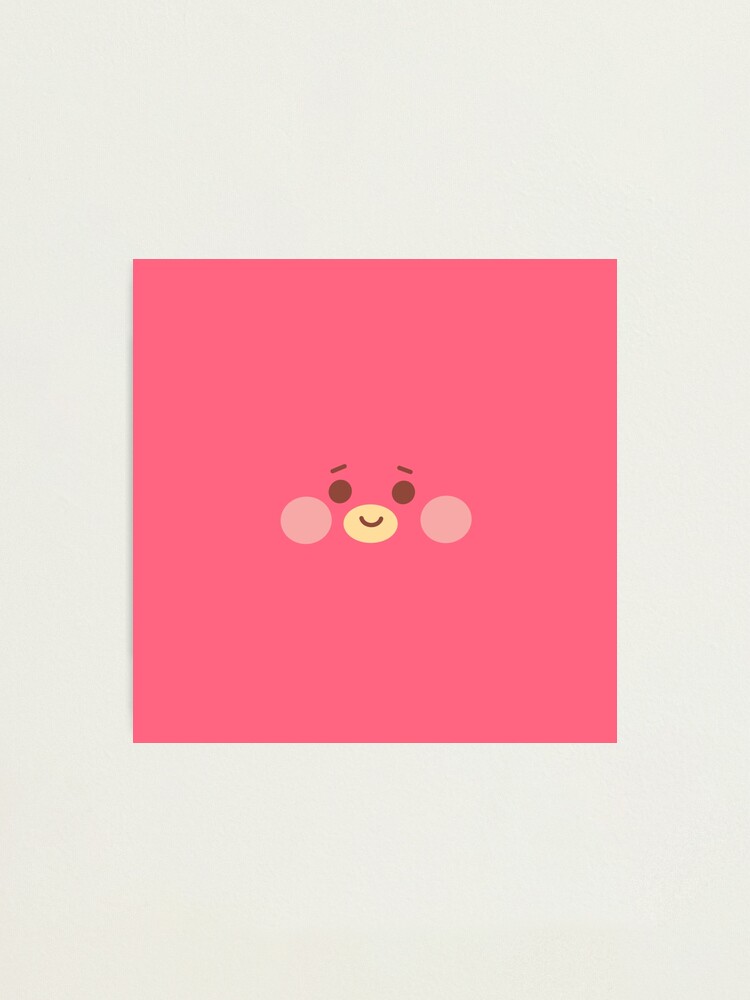 "Cute Kawaii Baby BTS BT21 Character Tata" Photographic Print for Sale ...