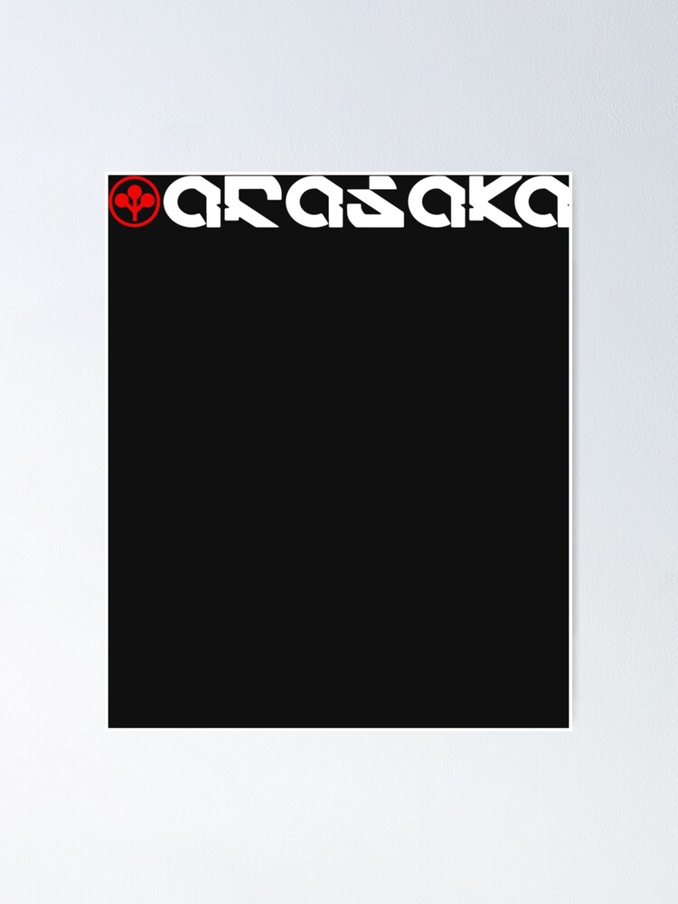 "Arasaka logo with text, arasaka corporation logo, cyberpunk classic t ...