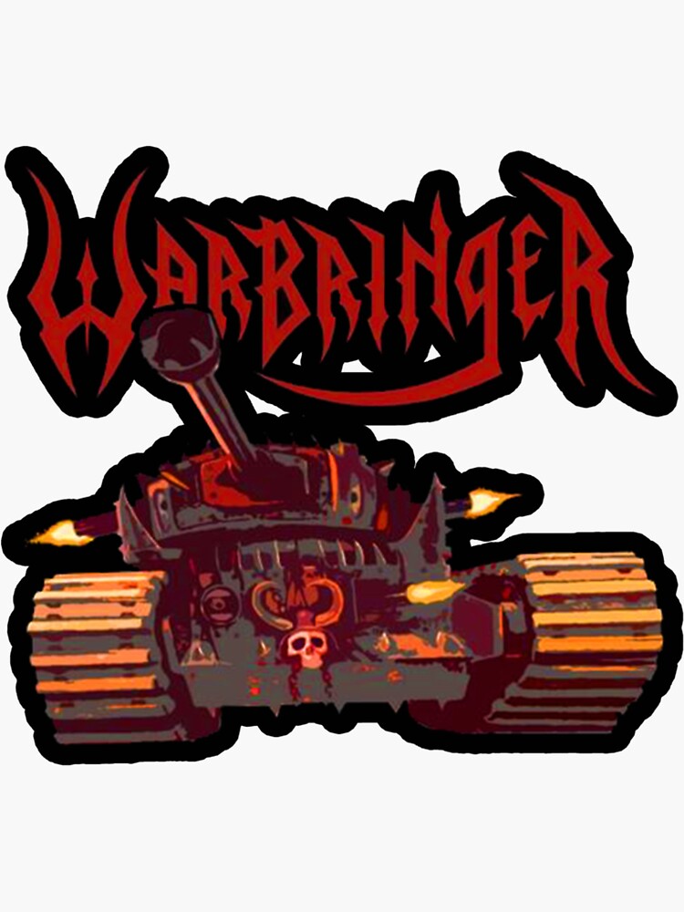 "WARBRINGER BAND METAL" Sticker by BayhuaMaolam | Redbubble