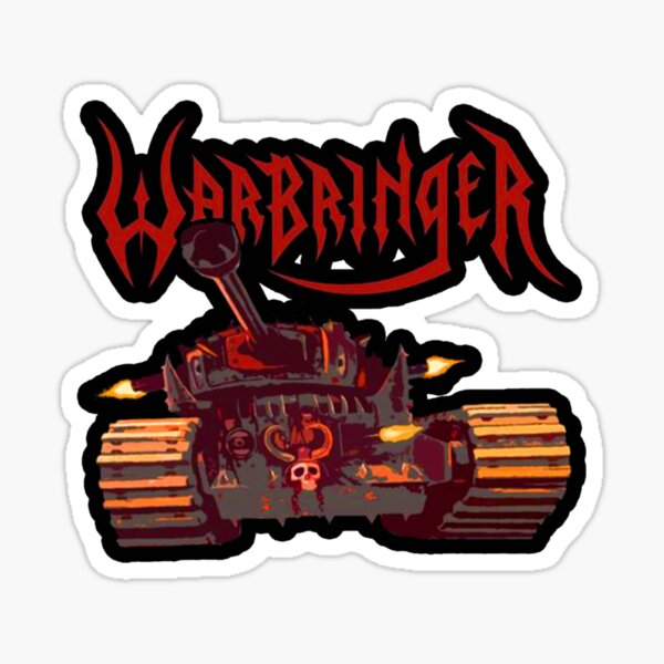 "WARBRINGER BAND METAL" Sticker by BayhuaMaolam | Redbubble