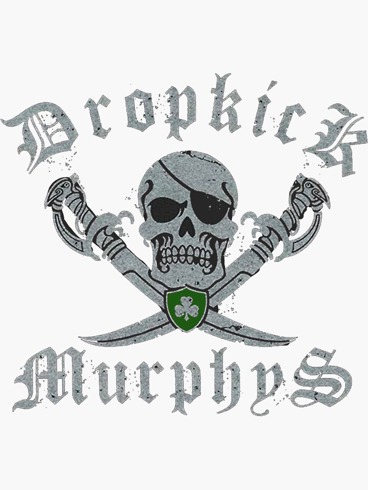 "The Dropkick Murphys Awesome Punk Rock Alternative Rock Band Skull And ...