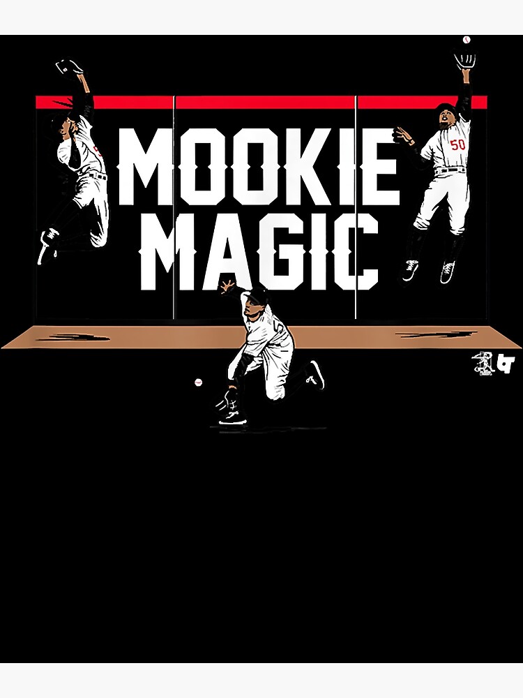 Póster «Mookie Betts con licencia oficial - LA Mookie Magic T-Shirt.png ...