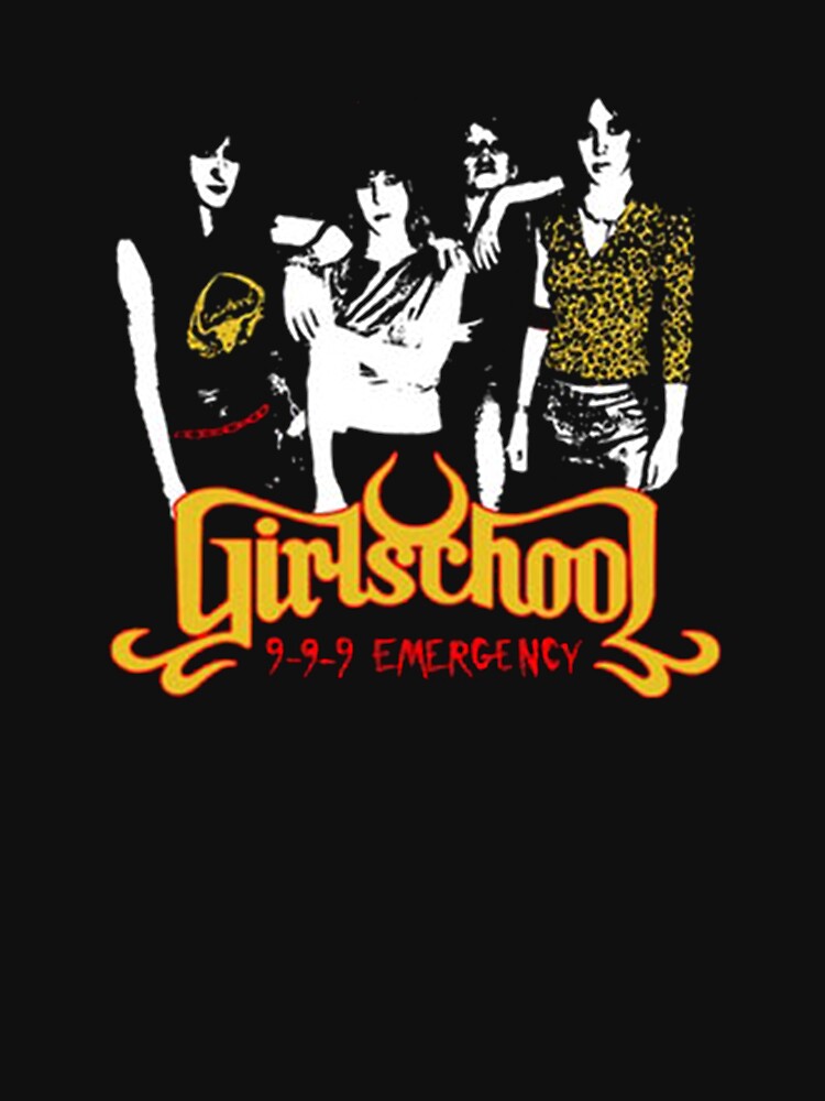 "GIRLSCHOOL - BEST SELLER" T-shirt for Sale by hahansaba | Redbubble ...