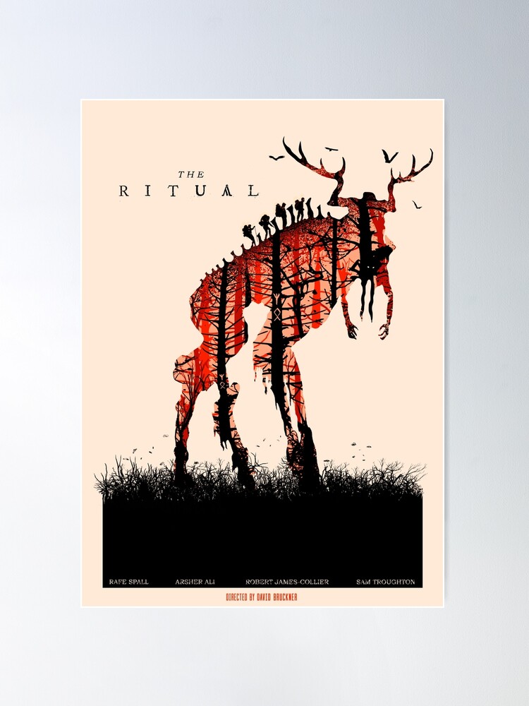 "The ritual movie minimalist poster" Poster for Sale by Afire Designs ...