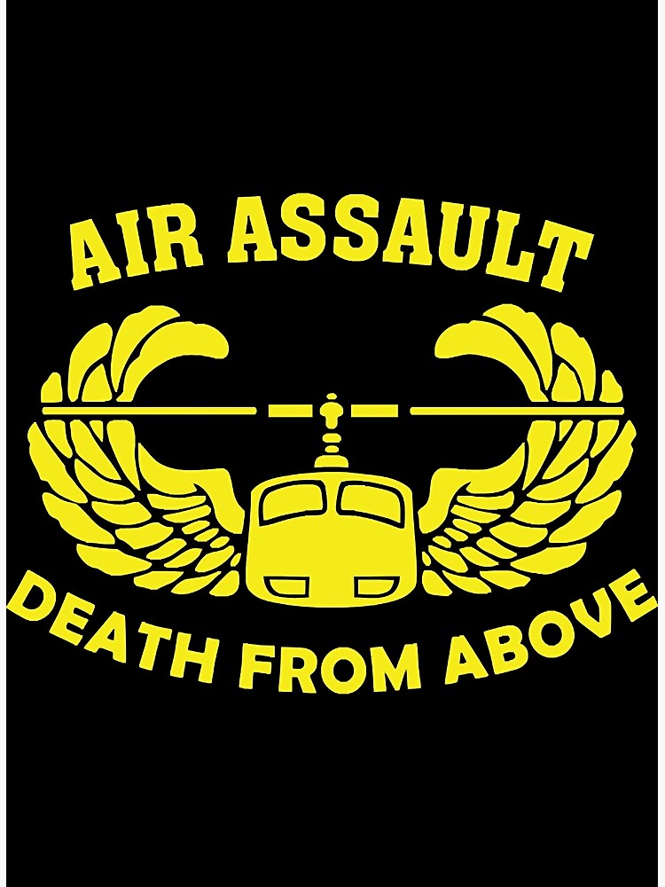 "Mod.5 The Sabalauski Air Assault School Death from Above " Poster by ...