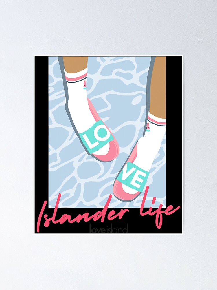 "Official Islander Life Love Island " Poster for Sale by MarisSterling ...