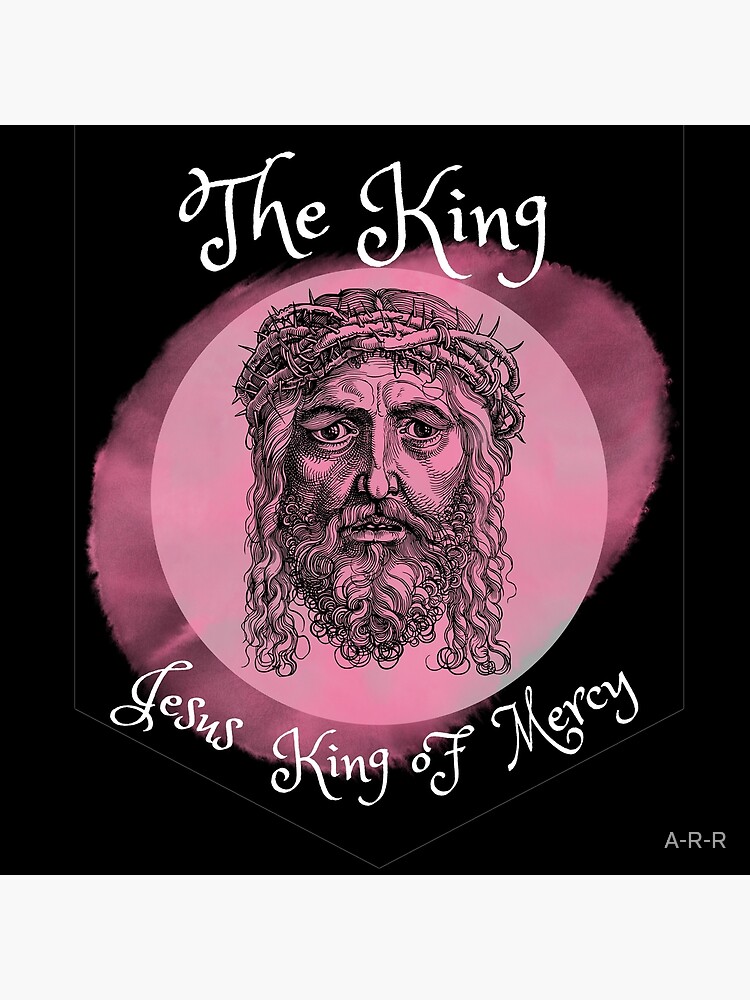 "Jesus King of Mercy" Poster for Sale by A-R-R | Redbubble