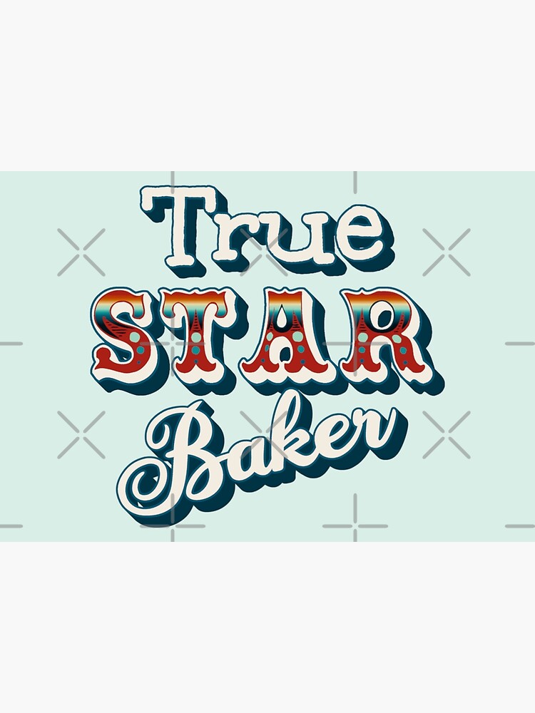 Póster «True Star Baker, gran diseño para cualquier panadero, perfecto ...