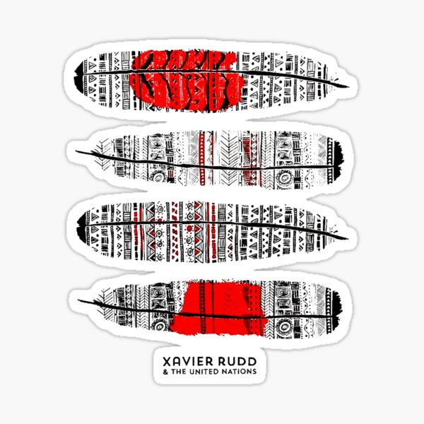 "Xavier Rudd United Nations Classic Tshirt" Sticker by denisiri | Redbubble