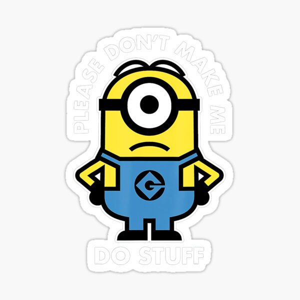 "Despicable Me Minions " Sticker for Sale by jessicaamazon | Redbubble