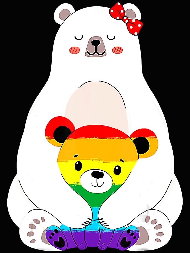 Lámina fotográfica «Lgbt Mamá Oso Orgullo gay Igualdad de derechos Arco ...