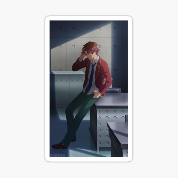 "My Husbando Ayanokouji " Sticker by Debracatalano | Redbubble