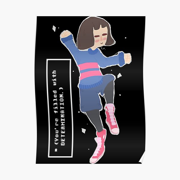 "Frisk " Poster for Sale by MarioJames8096 | Redbubble