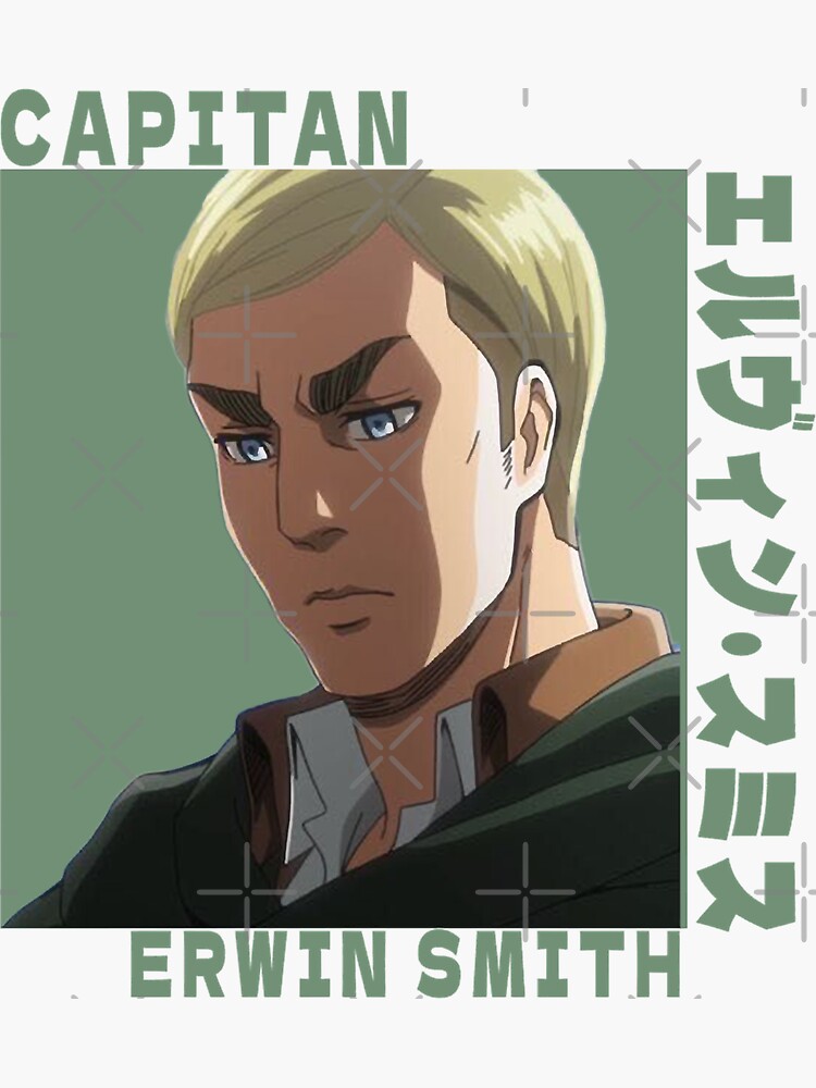 "Convince Profound Scout Commander Strong Erwin Smith , Attack On Titan ...