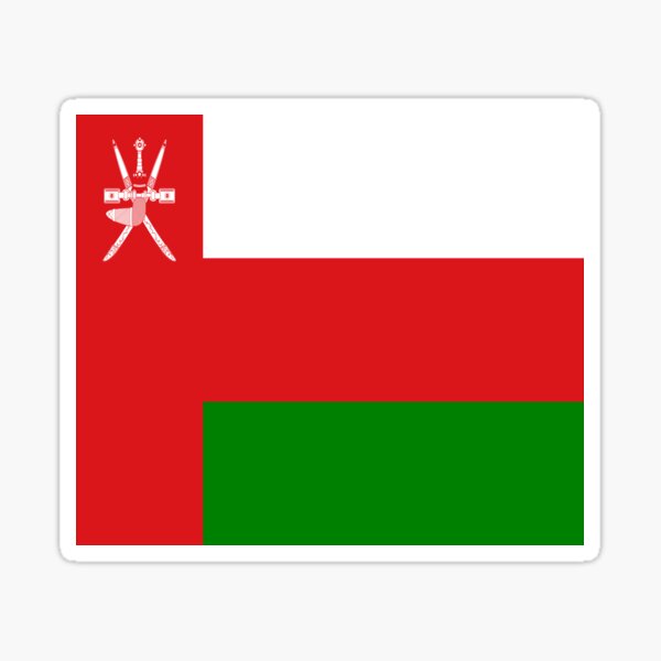 "Flag of Oman" Sticker for Sale by Totony75 | Redbubble