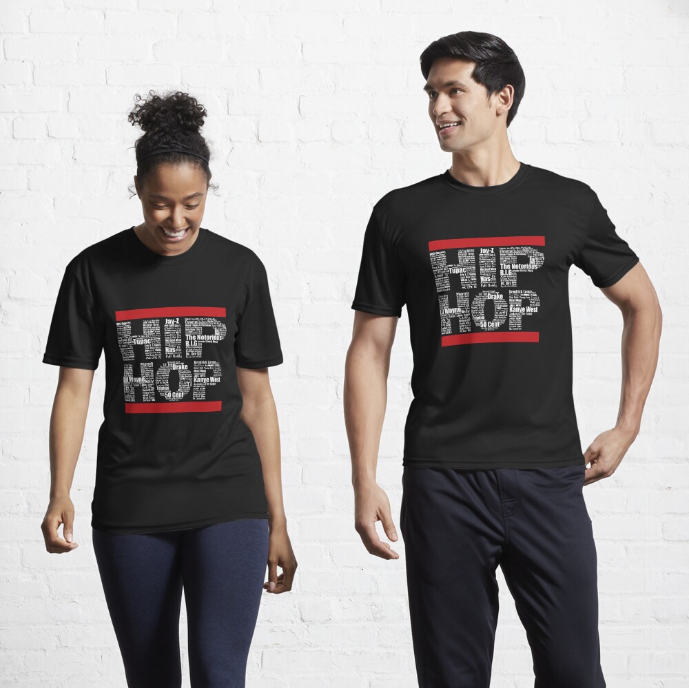 "Hip Hop in Black Essential T-Shirt" Duffle Bag for Sale by TimNeuman ...