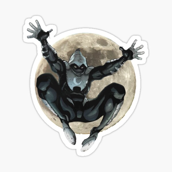 "Moon Knight " Sticker by keeryzartsz | Redbubble