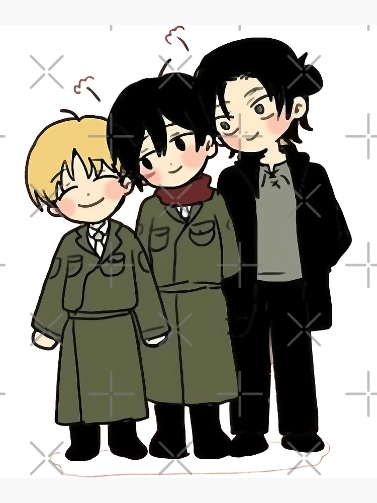 "Convince Profound Scout Commander Strong Armin And Mikasa And Eren ...