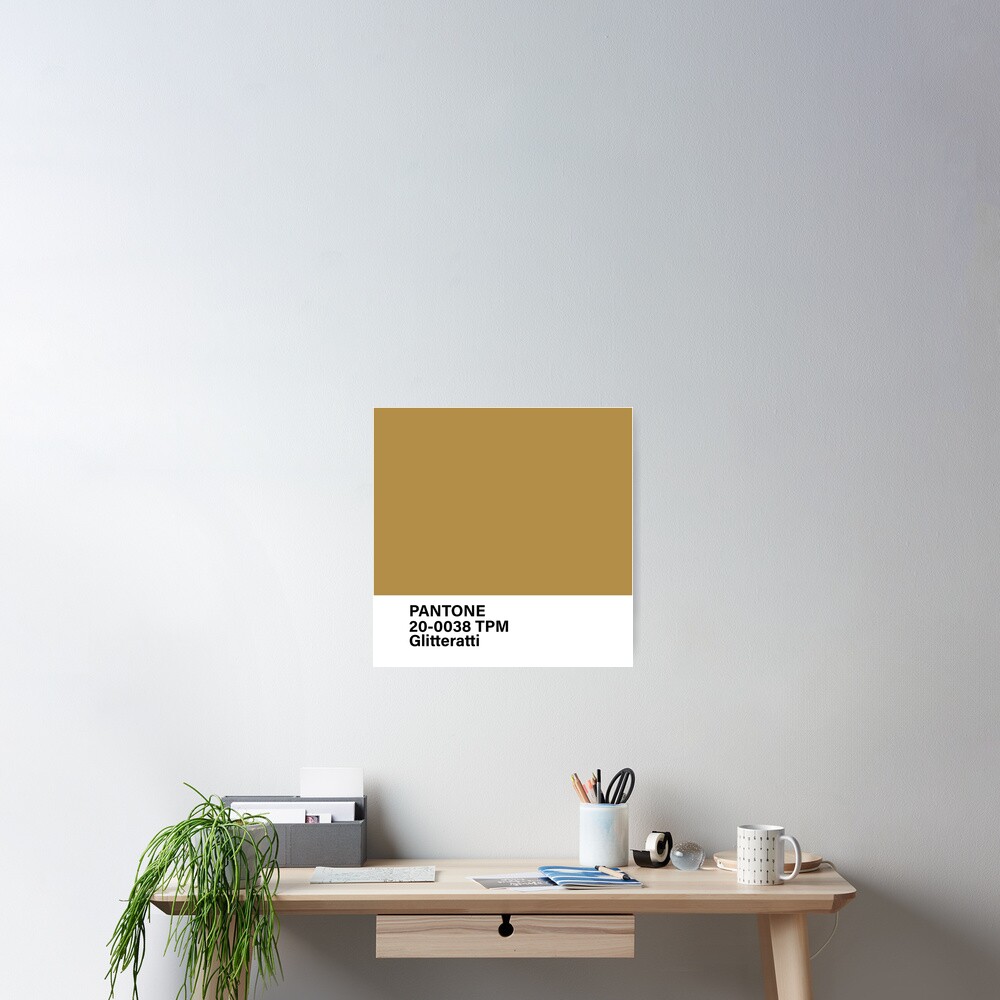 "pantone 20-0038 TPM Glitteratti" Poster for Sale by princessmi-com ...
