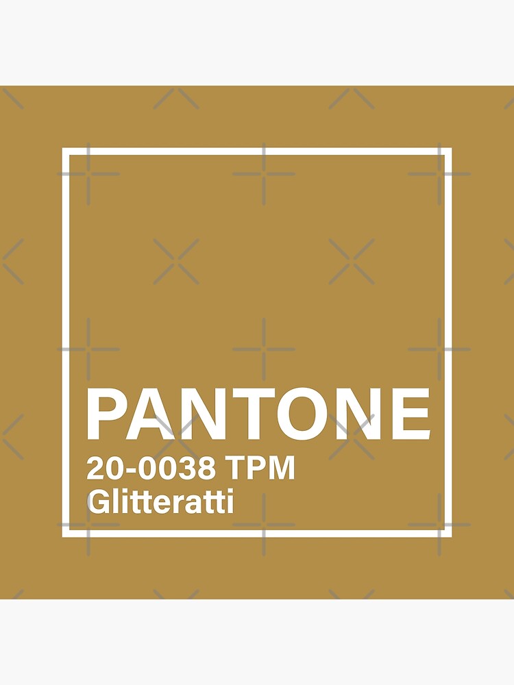 Póster «Pantone 20-0038 TPM Glitteratti» de princessmi-com | Redbubble