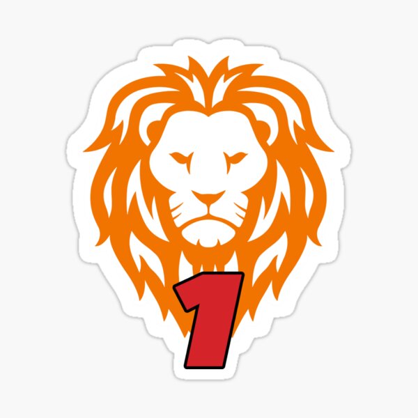 "Dutch Lion - Max Verstappen" Sticker by rauhrrgruberhax | Redbubble